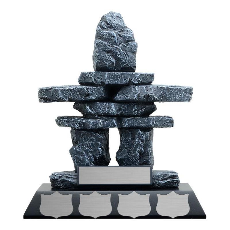 inukshuk annual resin trophy